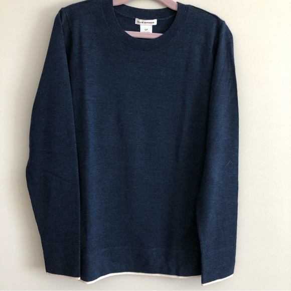 Club Monaco | Sweaters | Club Monaco Blue Wool Sweater | Poshmark